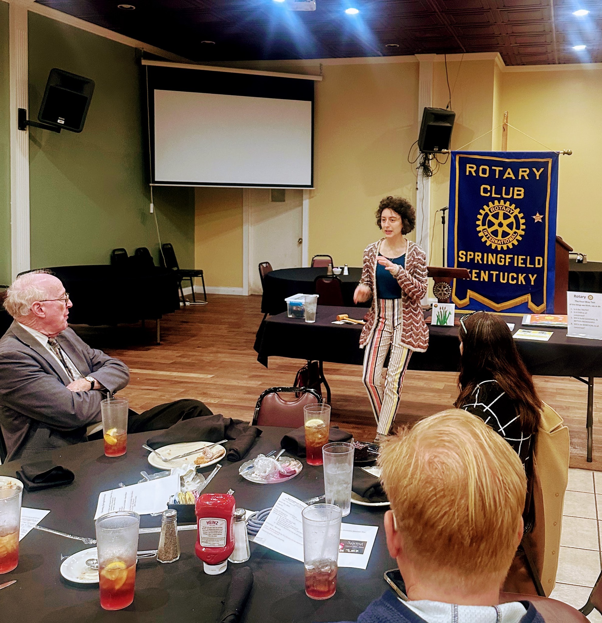 “The whole world is in our hands”: A visit with the Springfield Rotary Club - New Pioneers for a ...